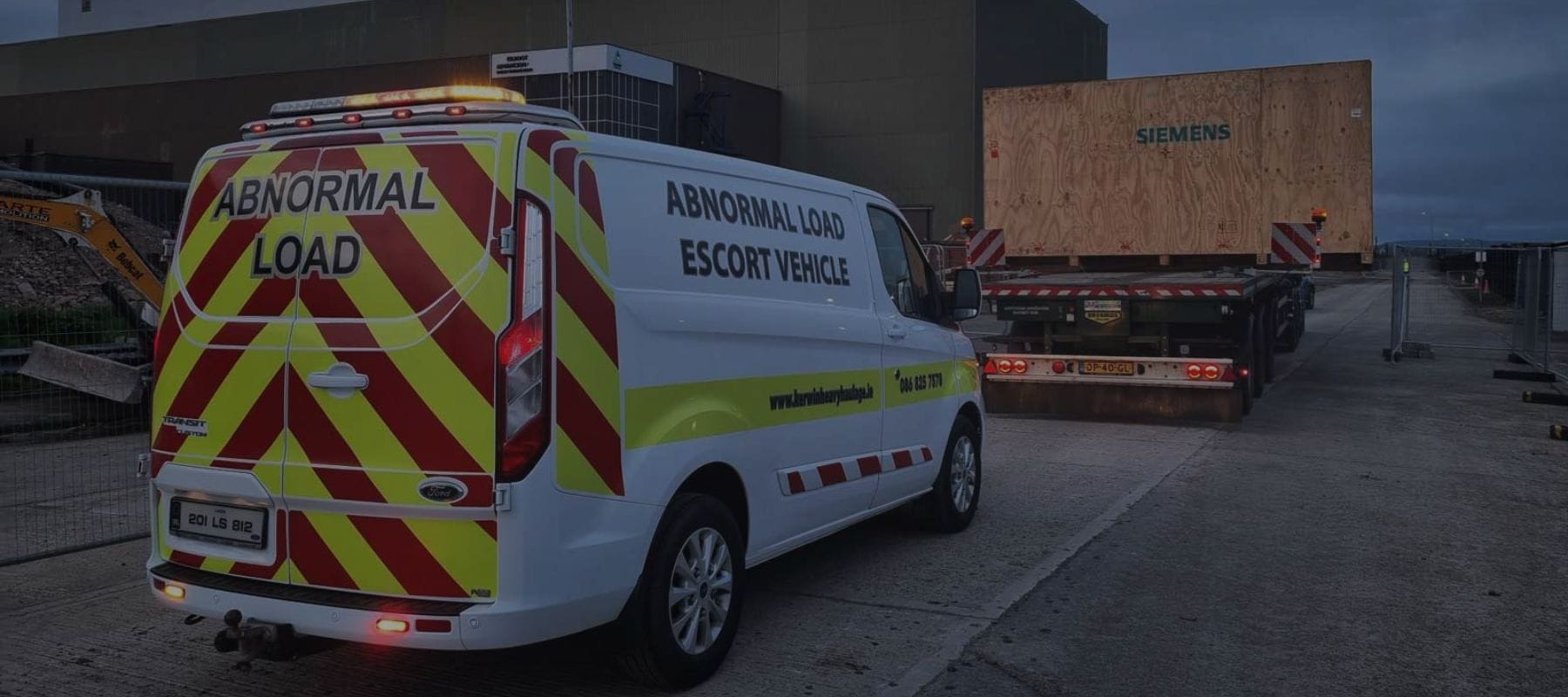 Abnormal Load Escort Ireland | Safe Oversized Load Transport